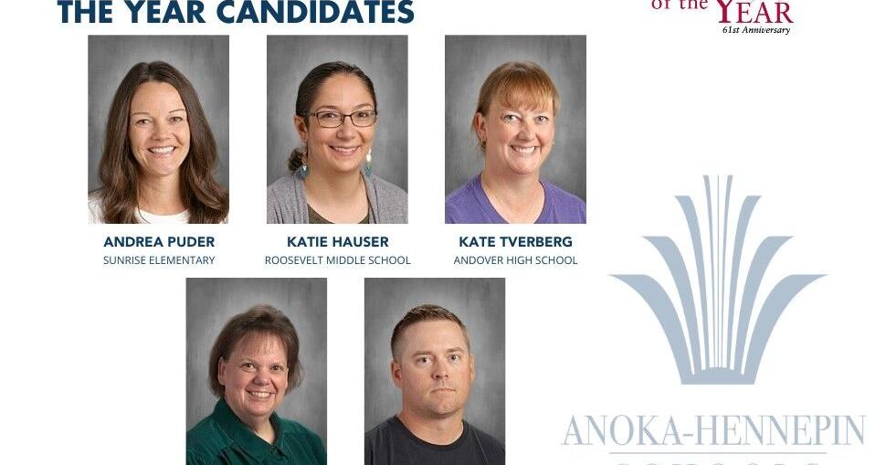 Five AHSD educators named candidates for Teacher of the Year | Andover ...