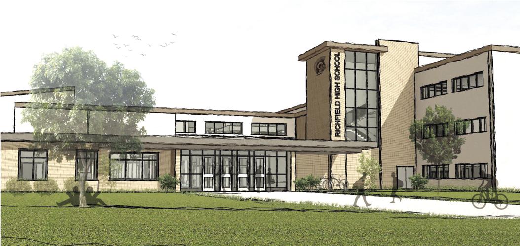 Richfield High School preliminary schematic design features renovated ...