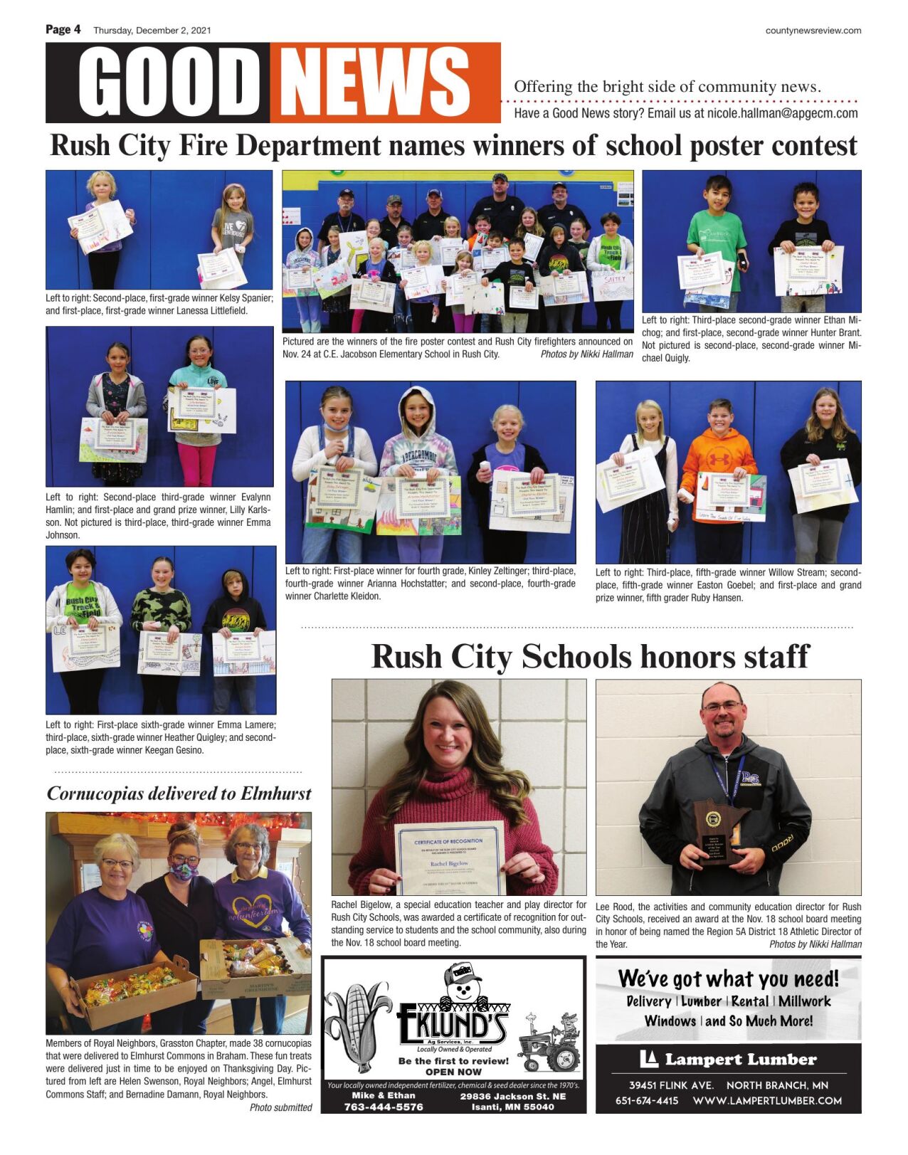 Weekly Good News Page | Free | hometownsource.com