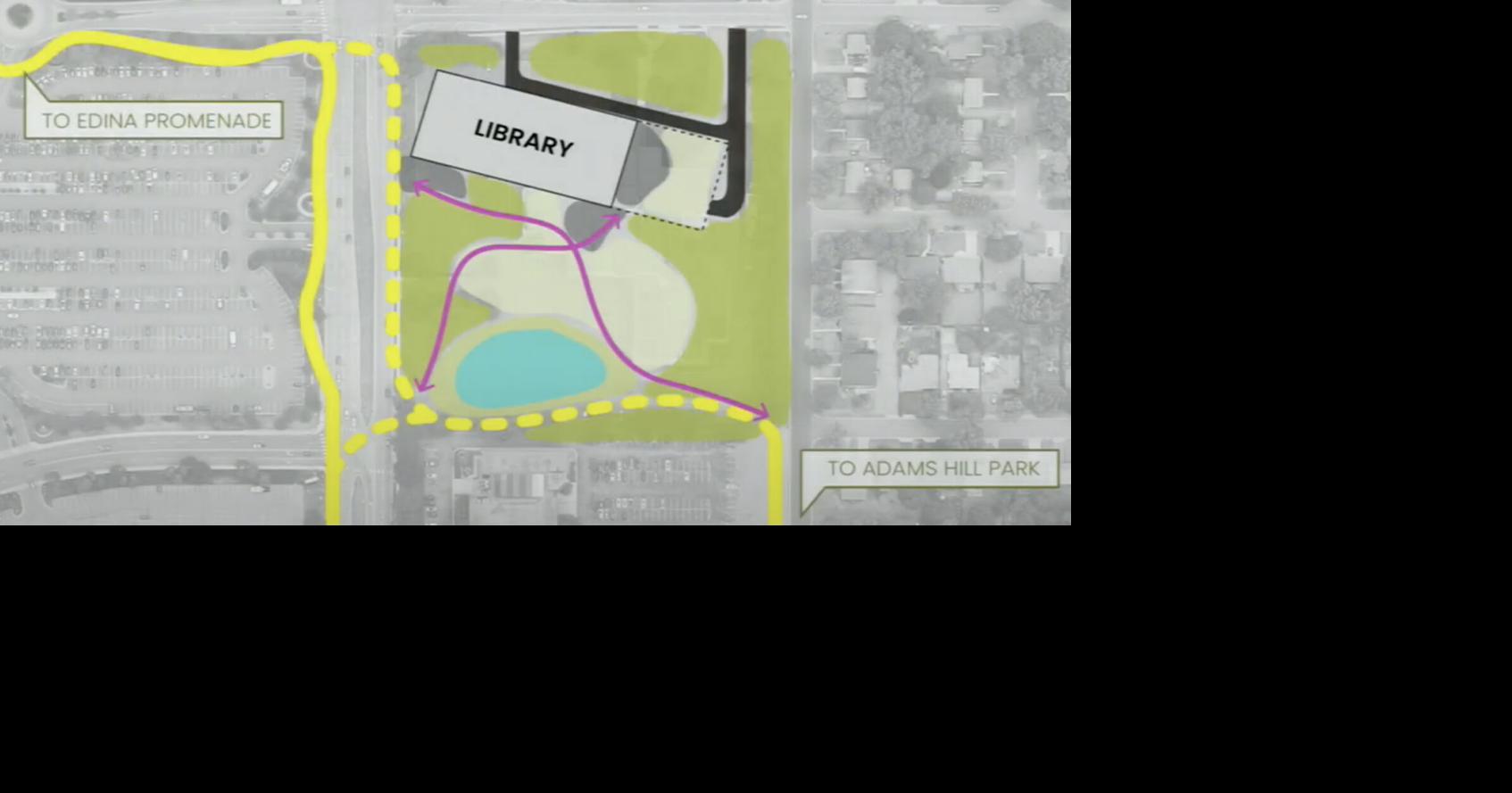 Library sketch plan gets mixed reactions from commissioners | Edina ...