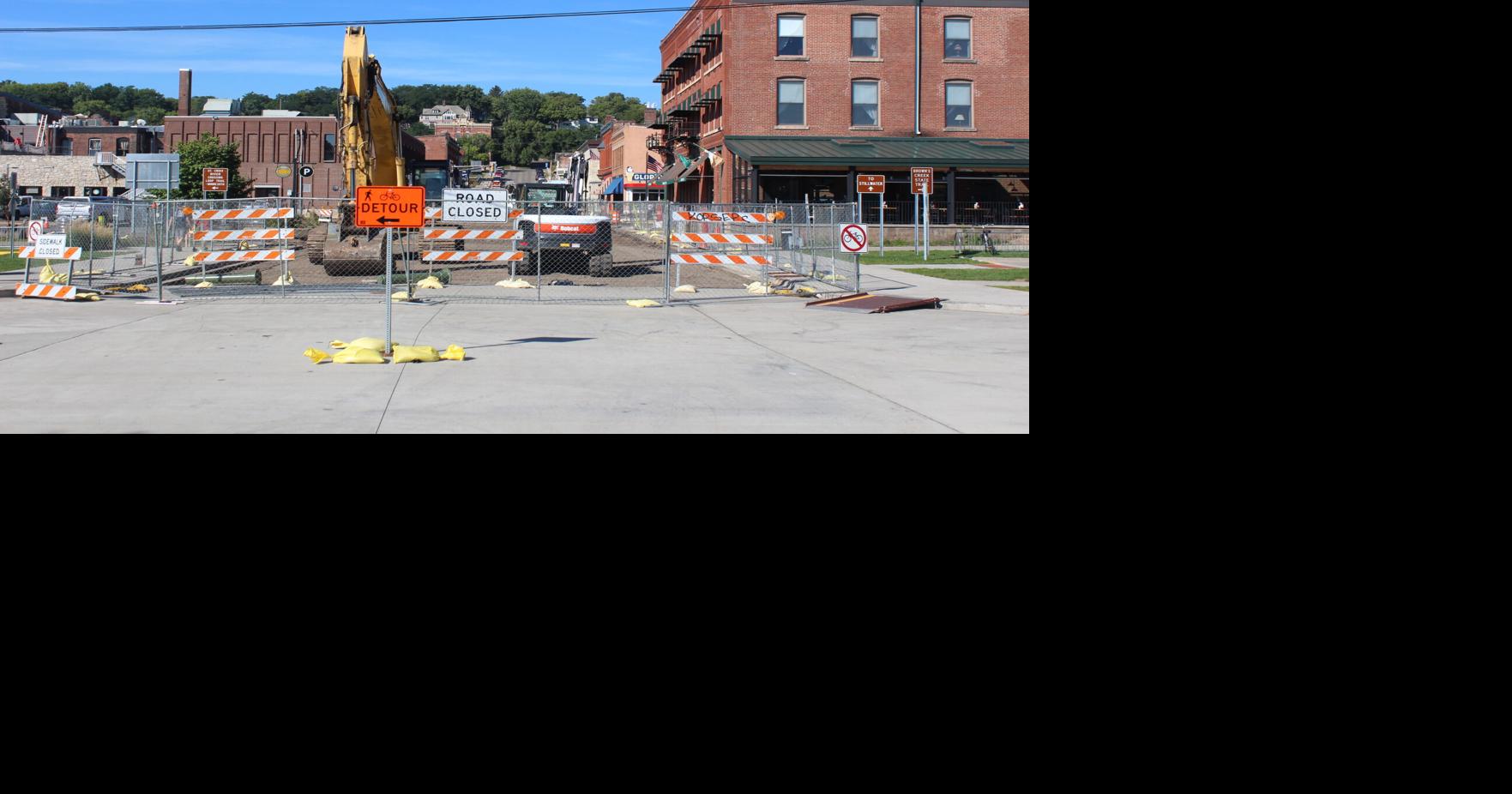 Construction underway for Chestnut Street Plaza project | Local News ...