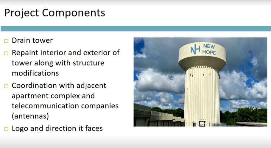 New Hope water tower job includes removal of lead paint | New Hope ...