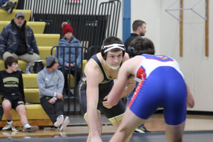 Warriors wrestling prevails at home against Decorah and Chatfield ...