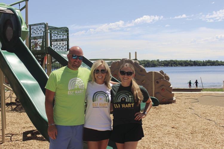 Community puts finishing touches on memorial playground | Community ...