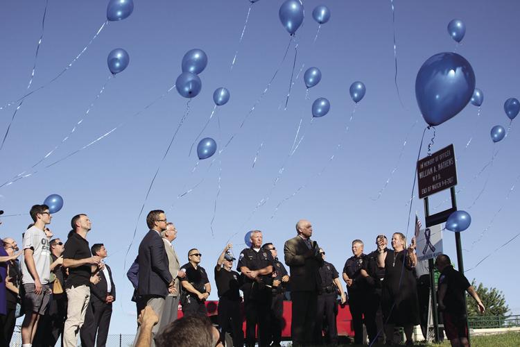 New signage on Brown Road bridge honors fallen Wayzata officer Bill ...