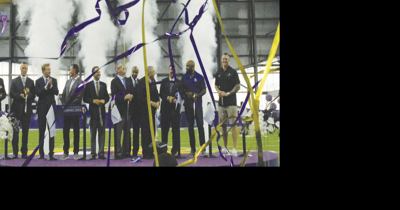 Vikings officially cut the ribbon on the TCO Performance Center | Sun ...