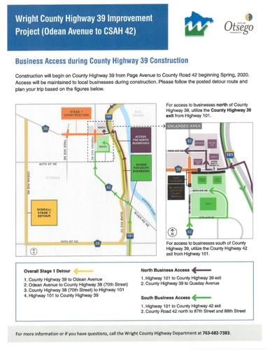 Road work begins on CSAH 39 and 42 in Otsego | Elk River Star News ...