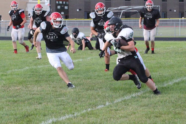 Milaca Football: Photo gallery from Wolves' scrimmage against Maple ...