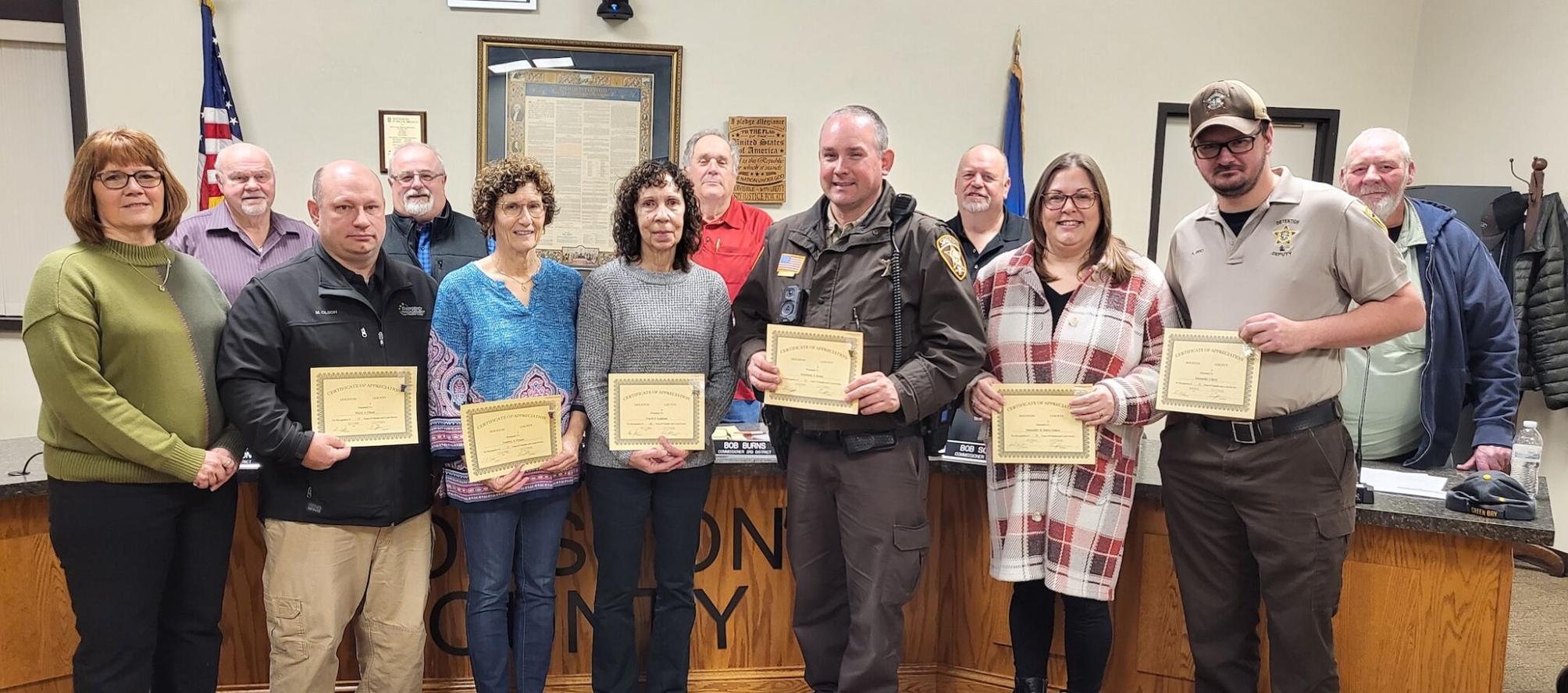 Houston County employees recognized for years of service | Community ...