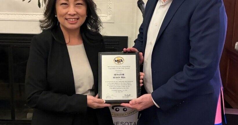 Sen. Susan Pha receives Minnesota Grocers Association Legislator of the ...