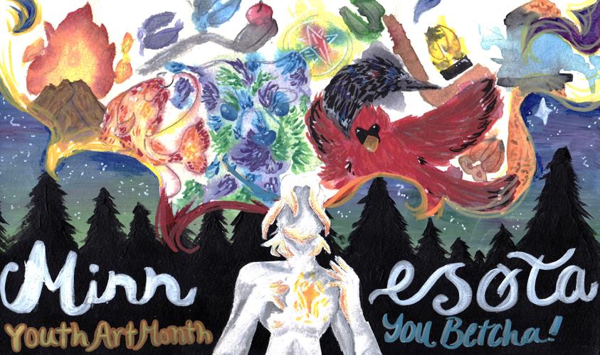 Two ERHS students place at Minnesota Youth Art Month Flag Design ...