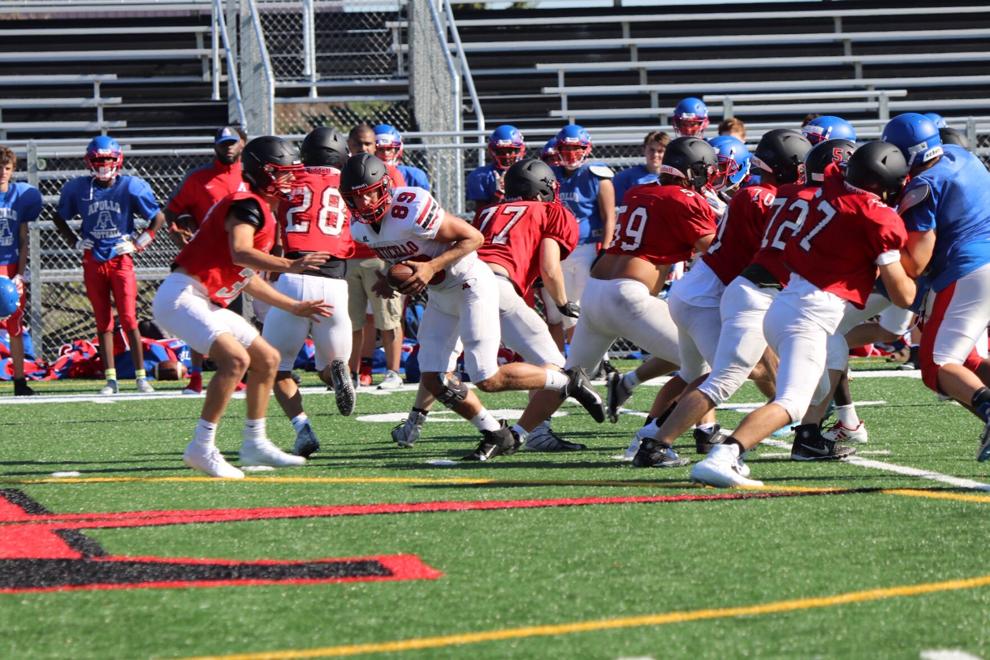 Monticello football sticks to its regular scheduled program... for now ...