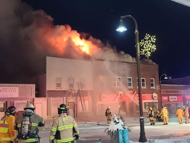 Spring Grove plans downtown rebuild following devastating fire | Local ...