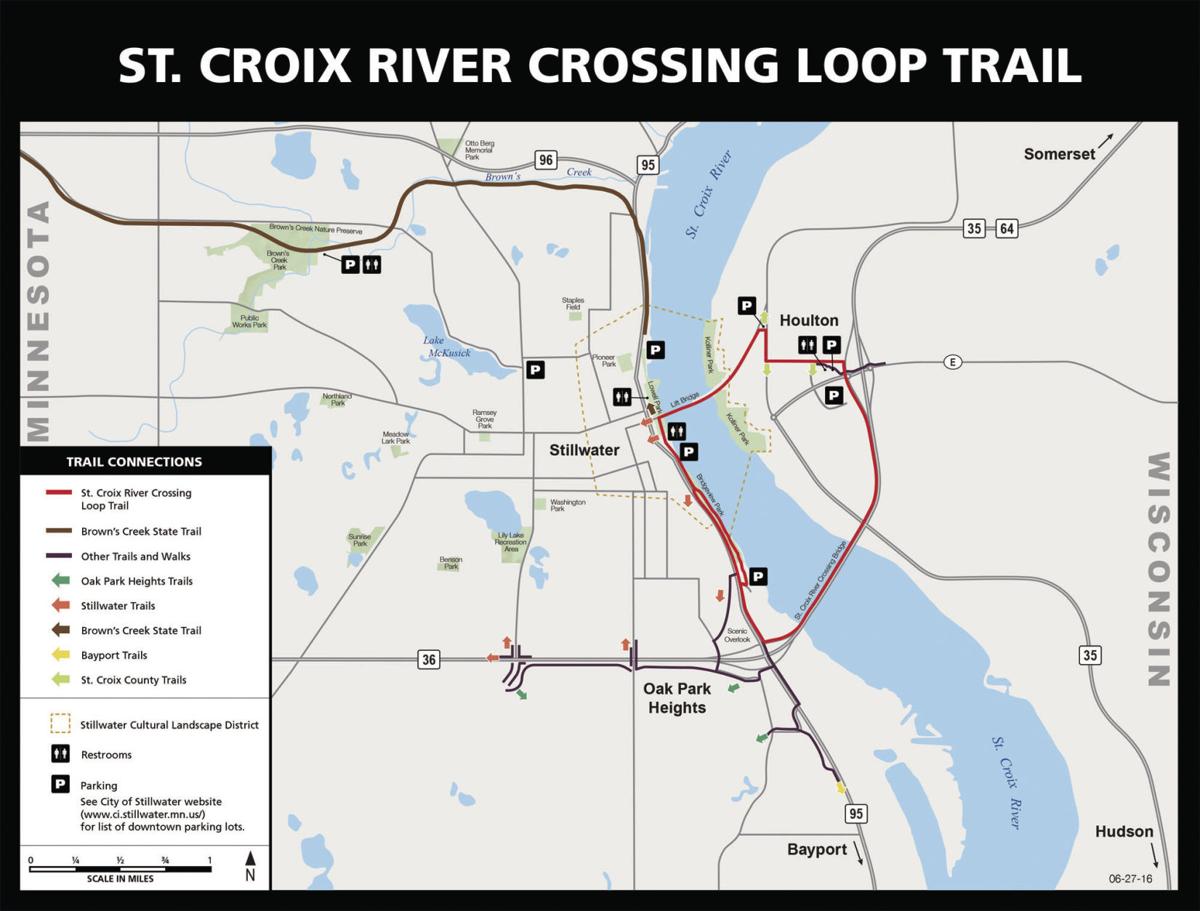 St. Croix Crossing Loop Trail time lapse by bicycle a few weeks ago ...