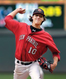 Eden Prairie's Corey Binger lets his pitching do the talking | Sports ...