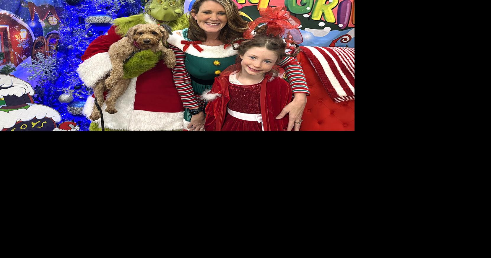 The Grinch, Cindy Lou Who and Max the dog held a photo op | Elk River ...