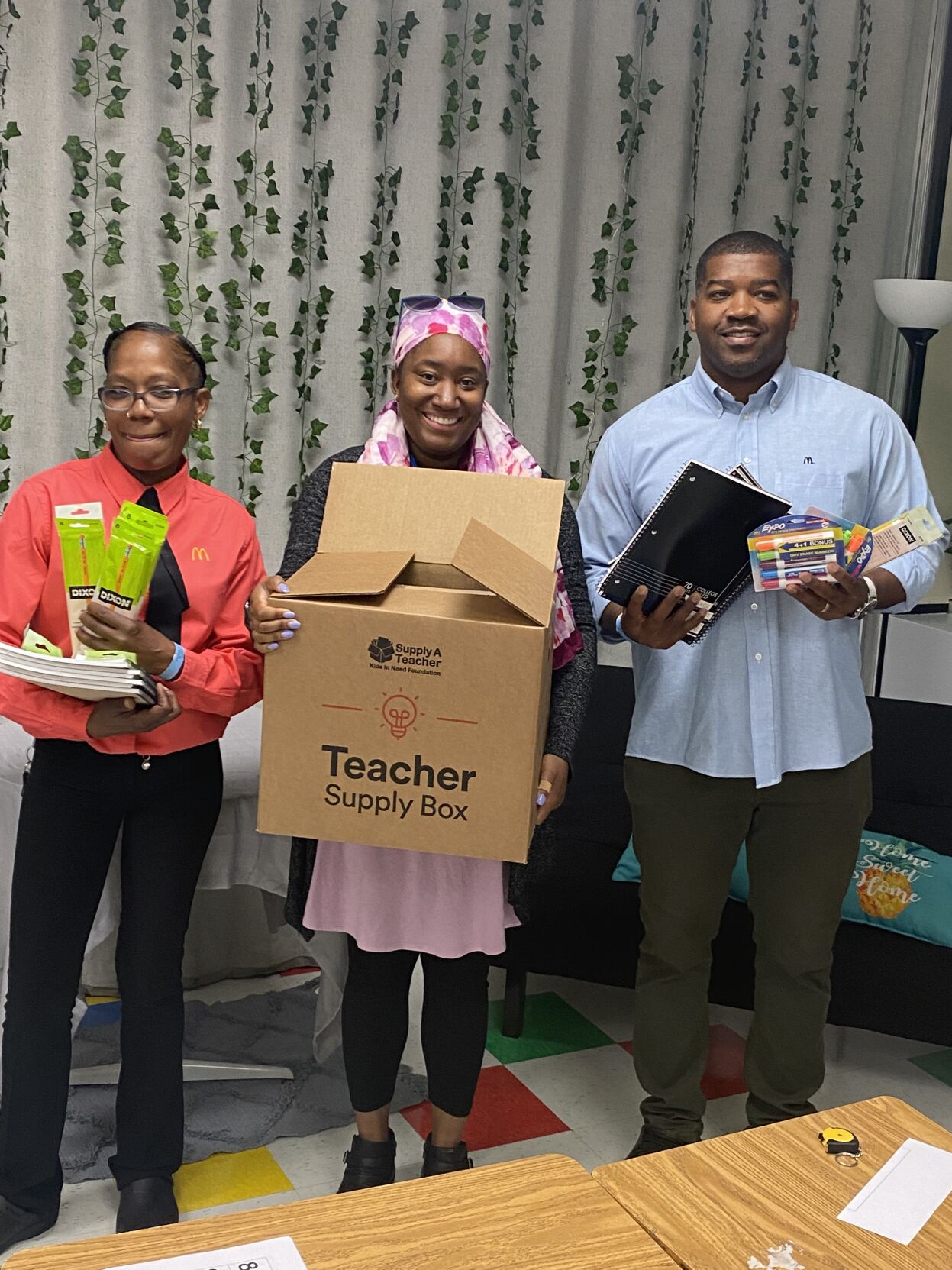 PHOTO: McDonald’s donates school supplies to Excell Academy | Local ...