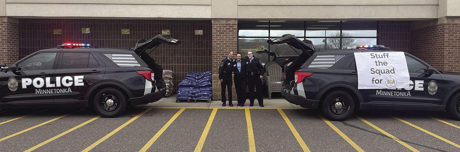 PHOTOS: Minnetonka Police holds Stuff the Squad food drive | Minnetonka ...