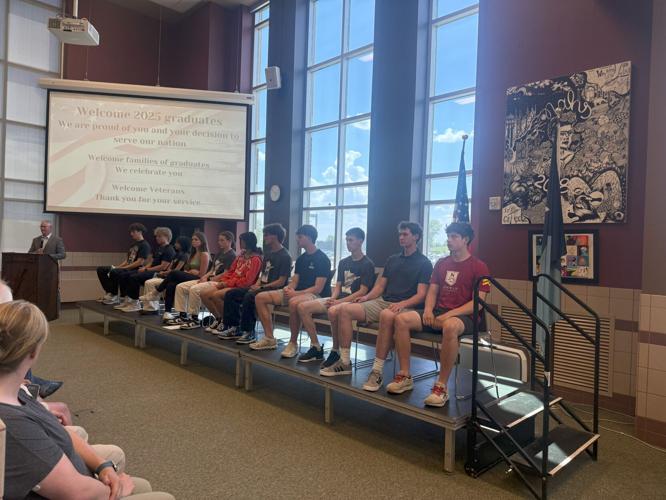 Eastview military graduates honored at the high school ...