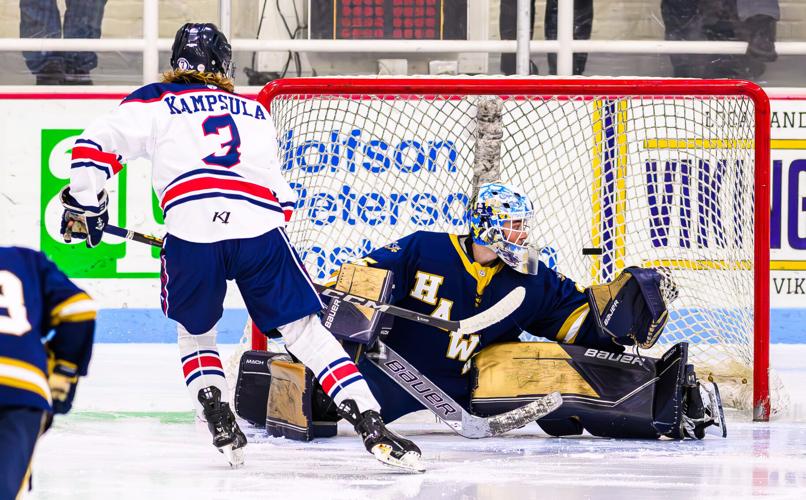 Freeman's hat trick leads Hawks past 'Jackets | APG State News ...