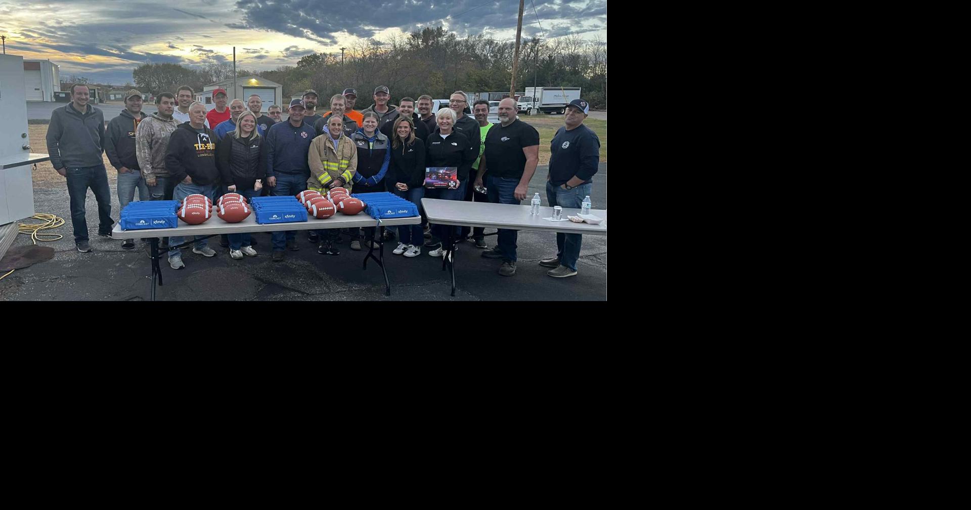 Comcast, fire department host barbecue in Cologne | Community ...
