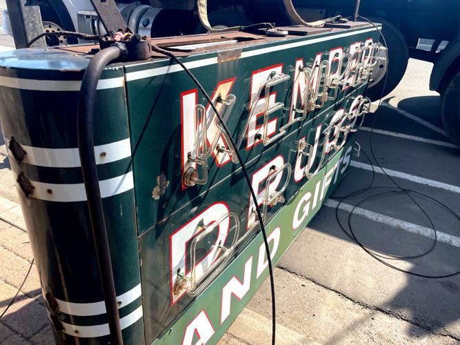 Local man buys Kemper Drug sign to grow sign collection | Elk River ...