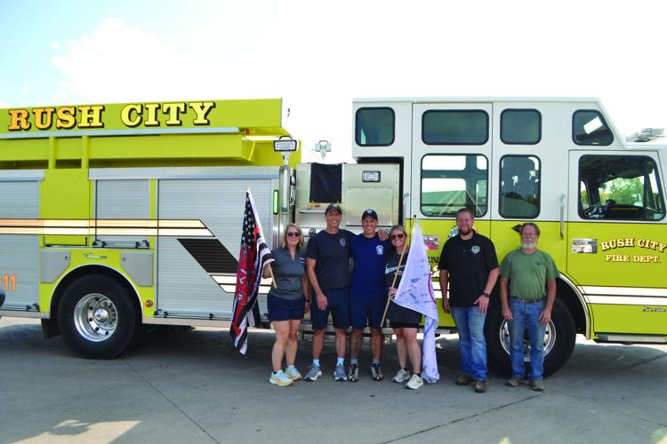 Firefighters visit Rush City during walk to raise awareness for ...