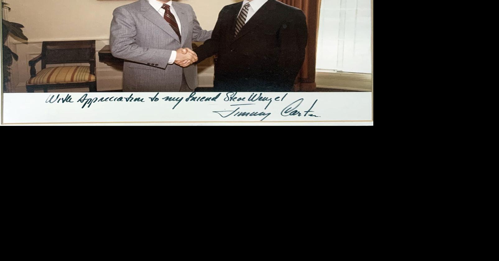 Jimmy Carter and Steve Wenzel in 1979 | APG State News | hometownsource.com