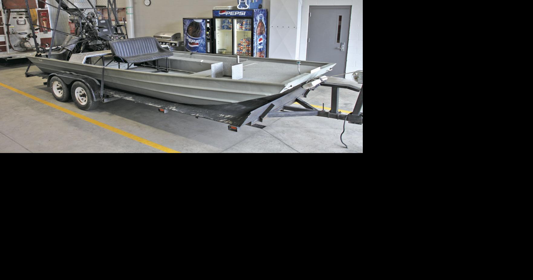 Former firefighter donates airboat to Bayport Fire Department | Public ...