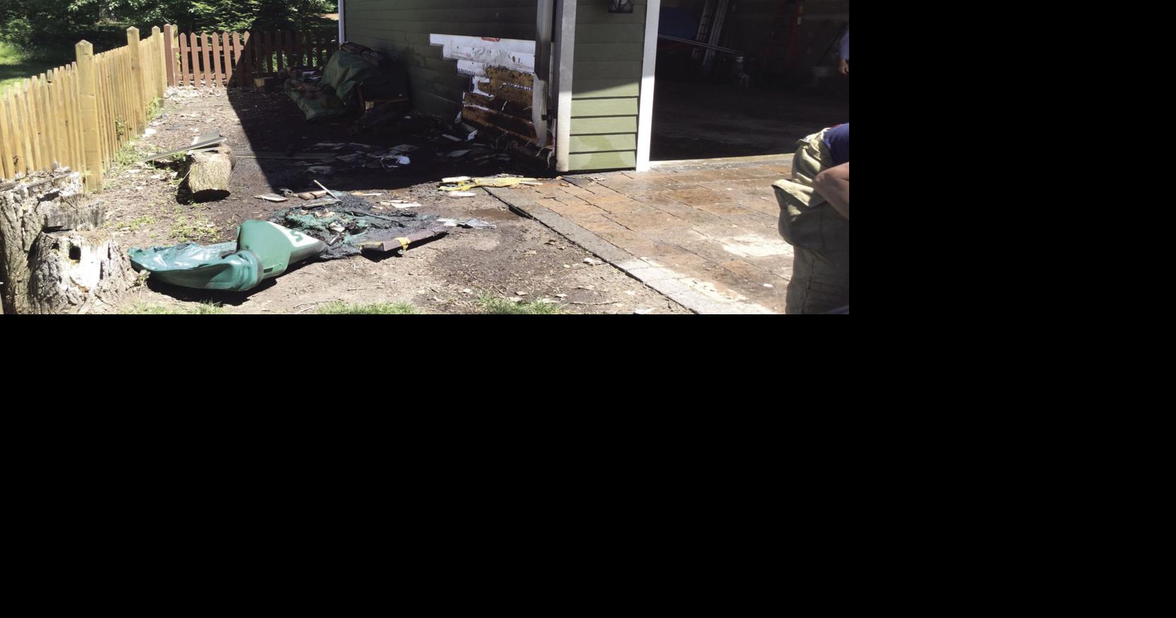 Improper disposal of hot ashes causes fire | Public Safety ...