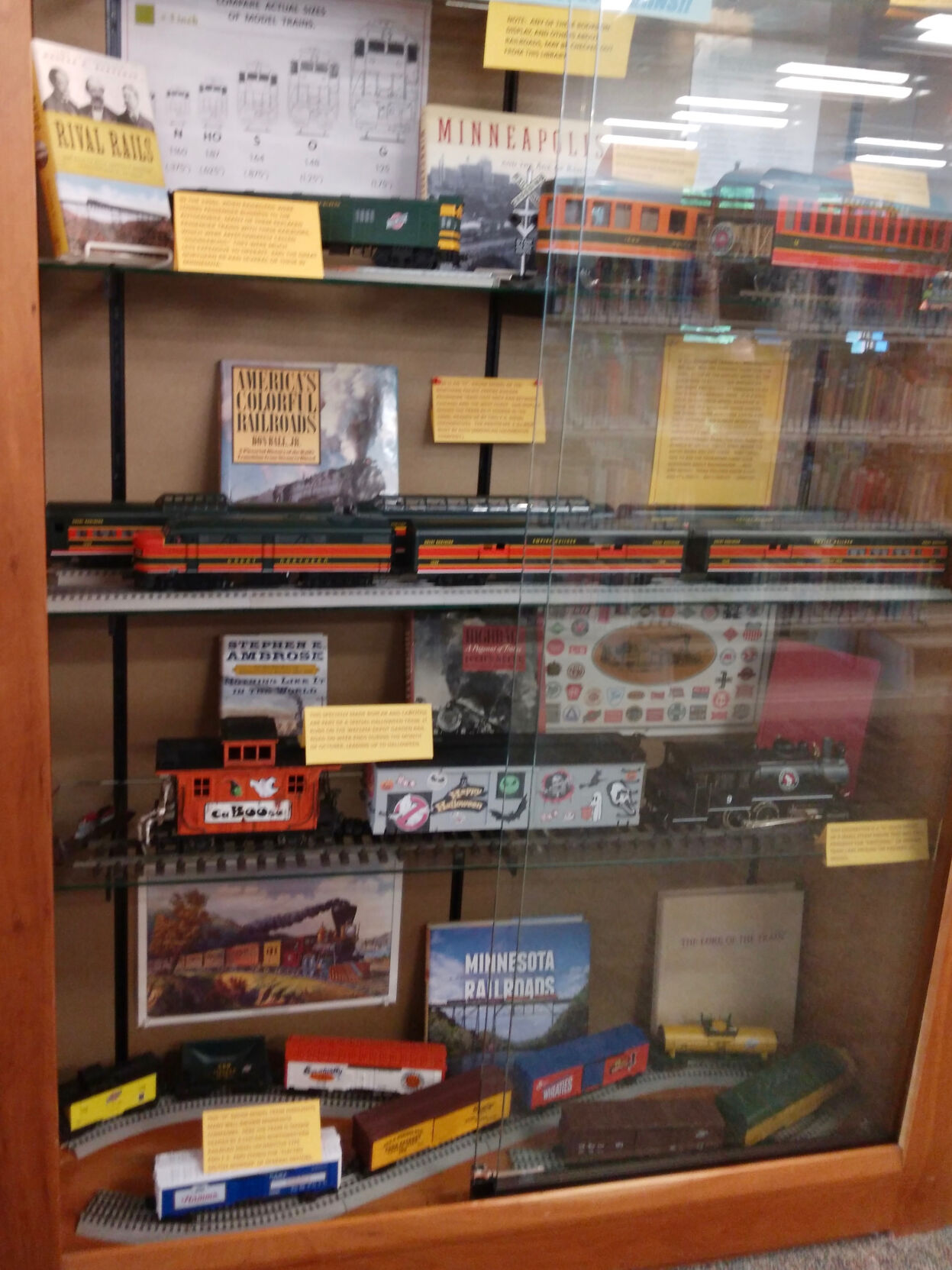 Model train exhibit on display at Wayzata Library | Free ...