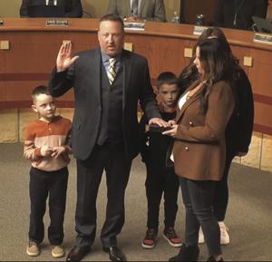 Champlin Mayor Ryan Sabas takes oath of office | Government ...