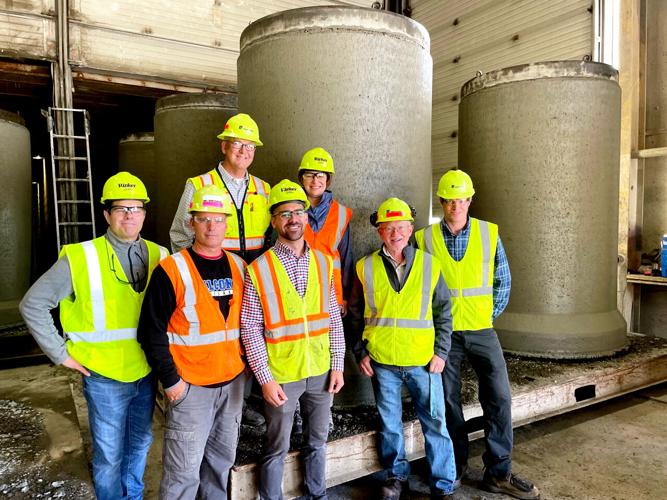 Sen. Klobuchar tours Elk River concrete manufacturing plant Rinker ...