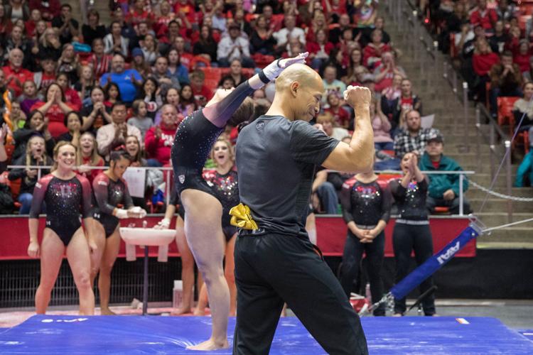 Former Elk River gymnastics assistant coach wins 100th meet with Utah ...