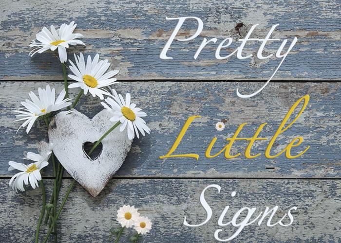 Pretty Little signs offers a customized way of decorating | Free ...