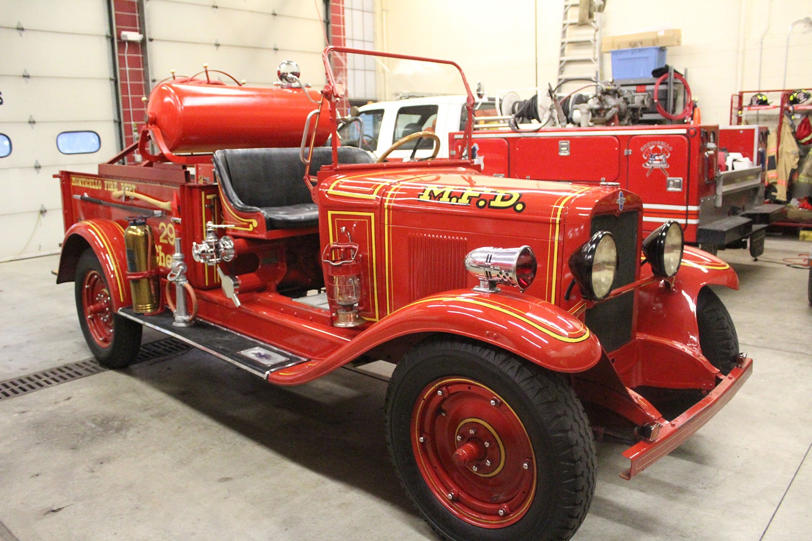 Monticello's 1929 fire truck runs like new after rehabilitation | Local ...