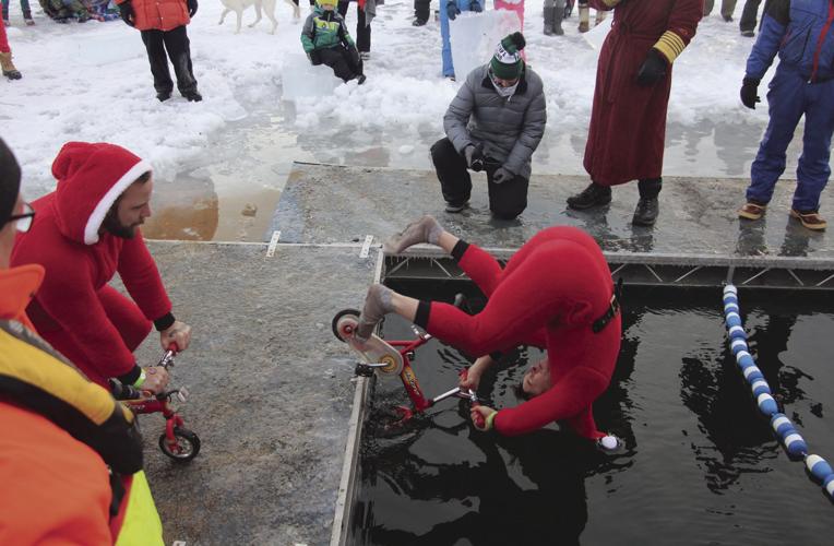 Jumping into a frozen Lake Minnetonka for a cause | Excelsior/South ...