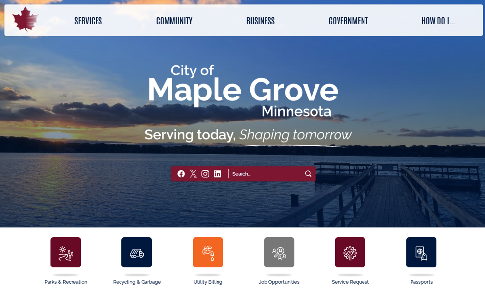 Maple Grove refreshes city website | Free | hometownsource.com