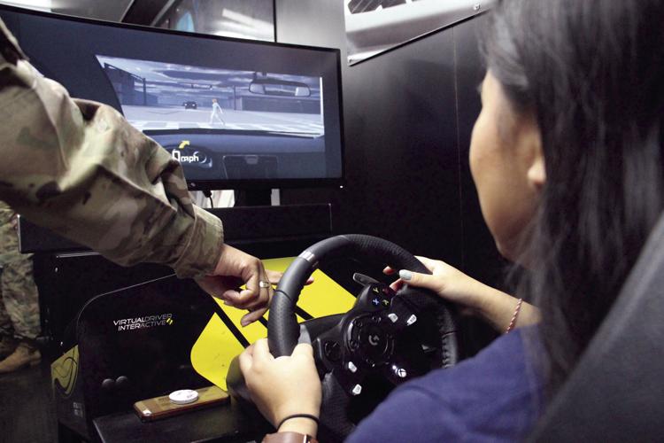U.S. Army brings distracted driving trailer to Armstrong | Crystal ...