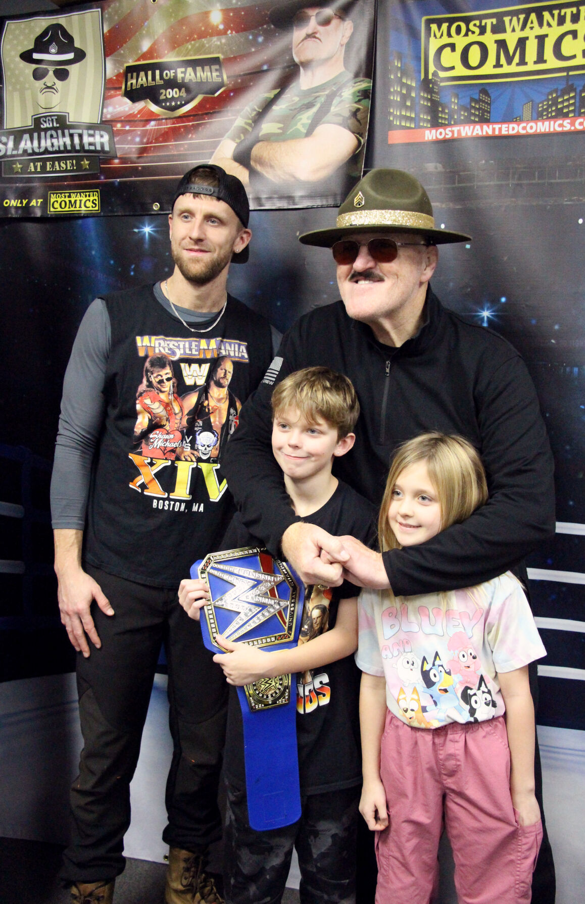 PHOTOS: 'Sgt. Slaughter' visits Bloomington | Bloomington ...