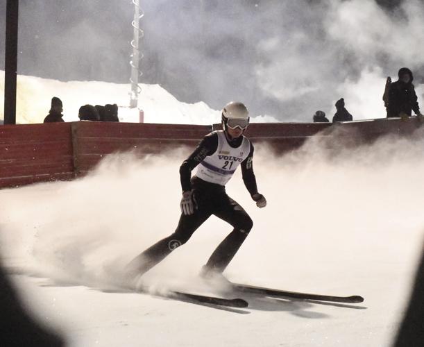 Jumpers, crowd make the most of the cold at Bloomington ski jump ...