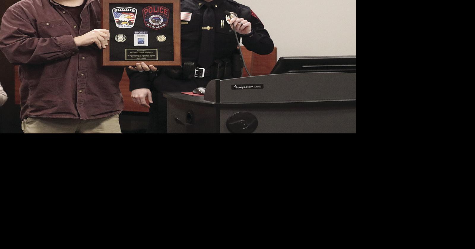 Officer Todd Siebert retires from BLPD after 15 years of service | Big ...