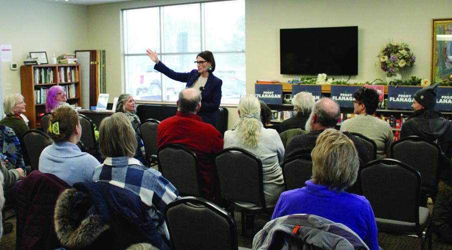 Flanagan visits Braham in bid for U.S. Senate seat | Local News ...