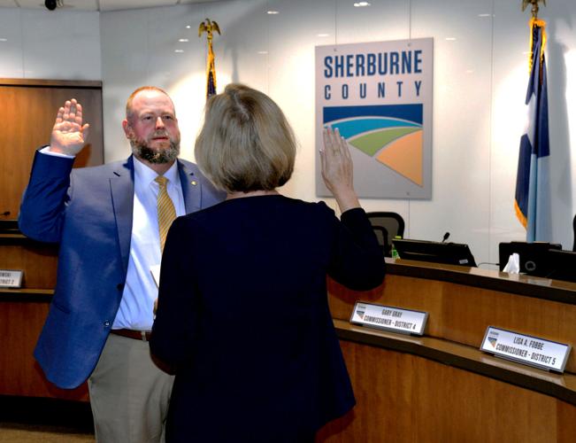 Fonder sworn in as Sherburne County veterans service officer | Elk ...