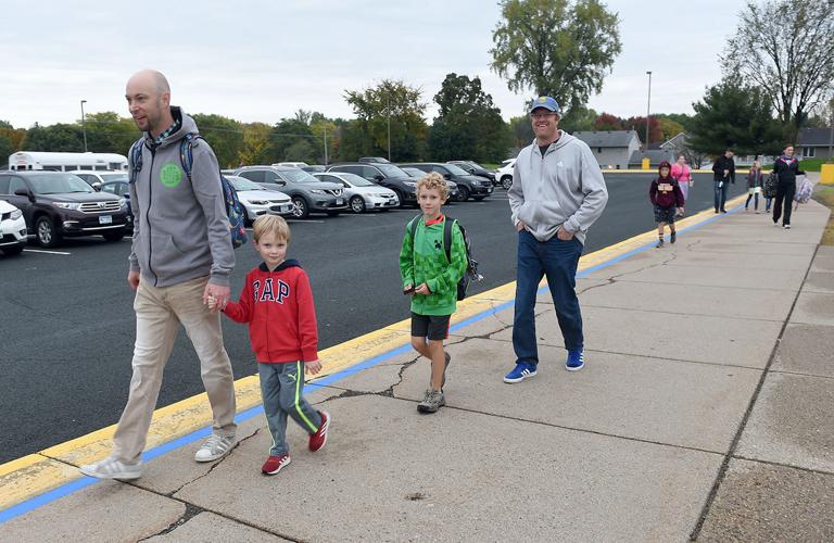 Greenleaf celebrates walk, bike to school day | Free | hometownsource.com
