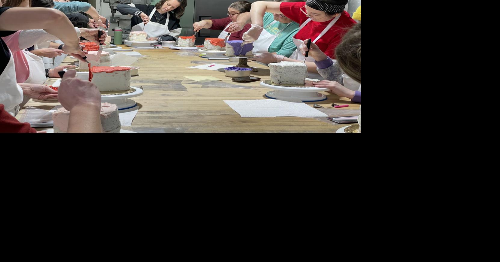 Baked with Love: Caledonia Bakery’s cake class sweetens Valentine’s Day ...