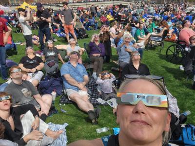 Little Falls science teacher shares experience of witnessing total ...