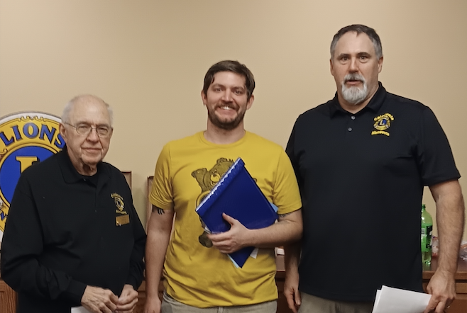 Caledonia Lions welcome new member and a special guest | Community ...