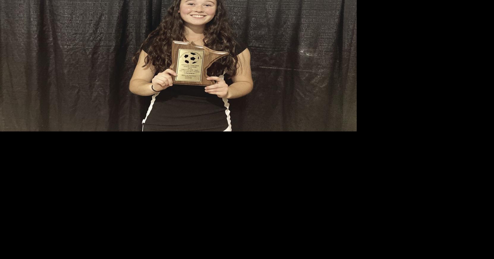 Bella Vasoli named 1st Team All-State once again after back-to-back 20 ...