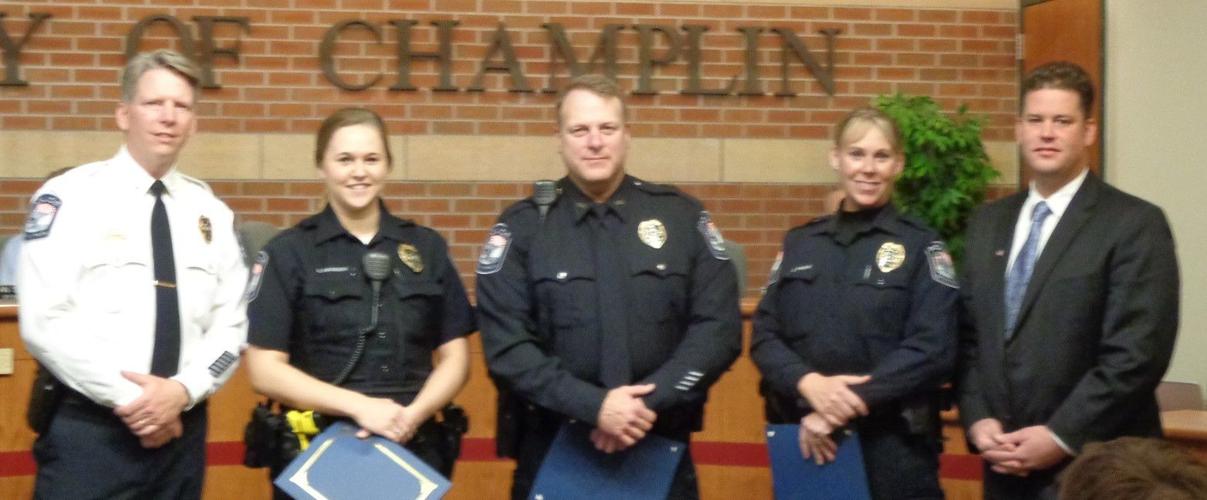 Police, citizen life-savers commended in Champlin | Government ...